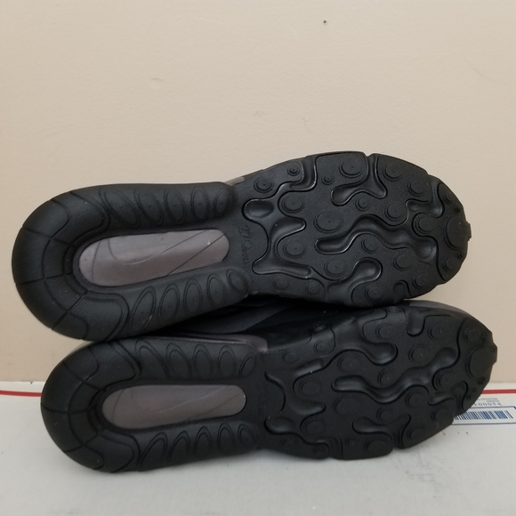 Nike | Shoes | New Nike Air Max 27 React Black Cerulean Thunder Grey ...